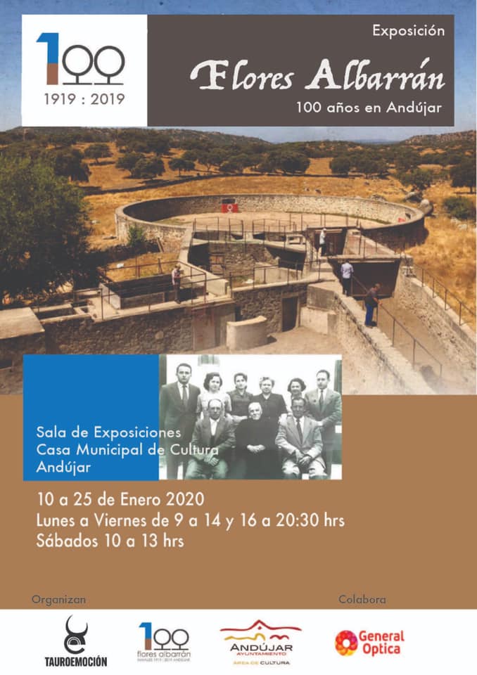 Exposición «Flores Albarrán, cien años en Andújar» – Jaén Taurino
